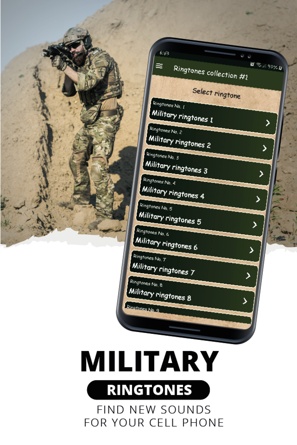 Military sounds para Android - Descargar