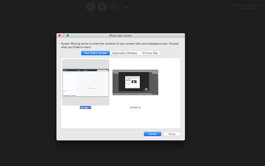 Screen Sharing Google Chrome 용 - 확장 프로그램 다운로드