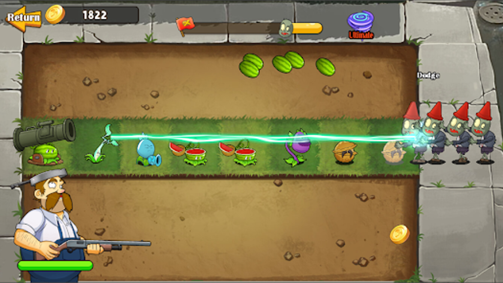 Plants Shooter Defense War para Android - Descargar