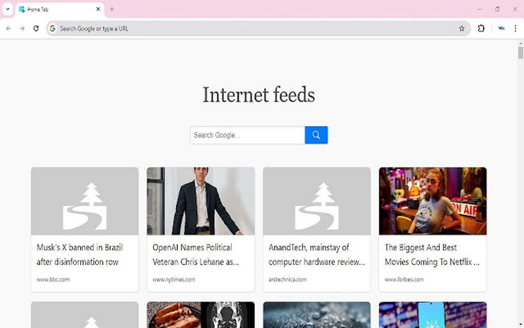 New Tab Pulse สำหรับ Google Chrome - ส่วนขยาย ดาวน์โหลด