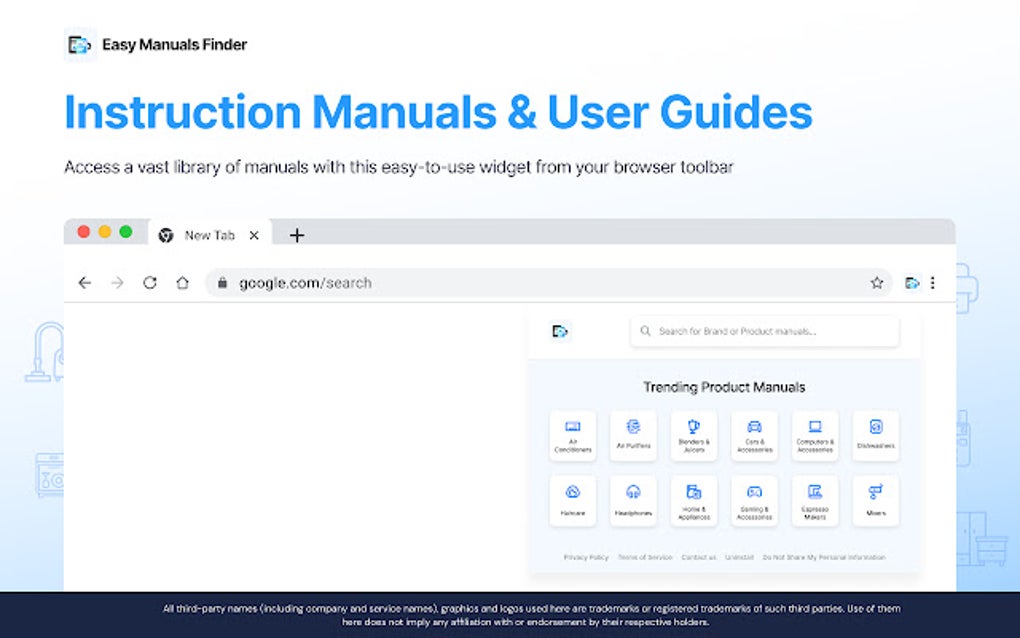 Easy Manuals Finder for Google Chrome - Extension Download