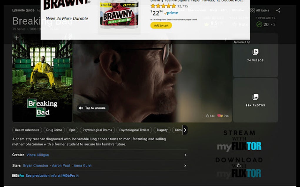 MyFlixTor | Movies Streaming & Download App สำหรับ Google Chrome - ส่วน ...