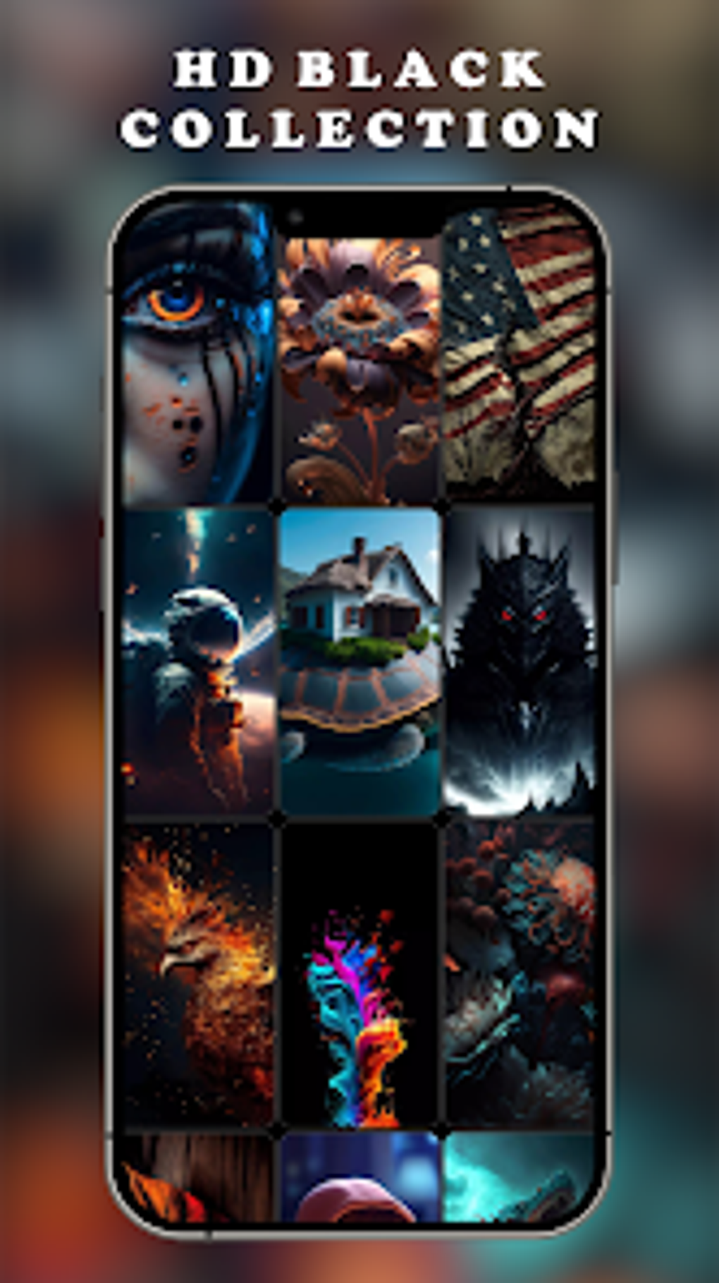 Android 용 Black Wallpaper HD Background - 다운로드