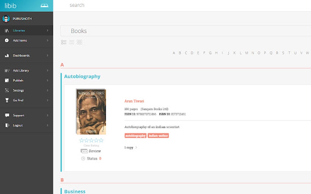 Libib.com Fresh для Google Chrome - Расширение Скачать