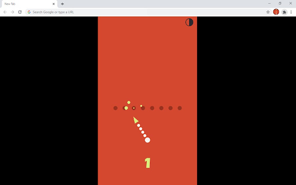 One Dot Arcade Game for Google Chrome - Extension Download