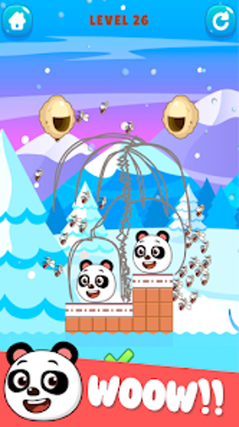 Save Cute Pet - Panda Venture für Android - Download