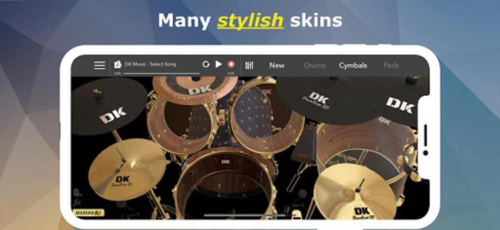 DrumKnee 3D Drums - Drum Set para Android - Download