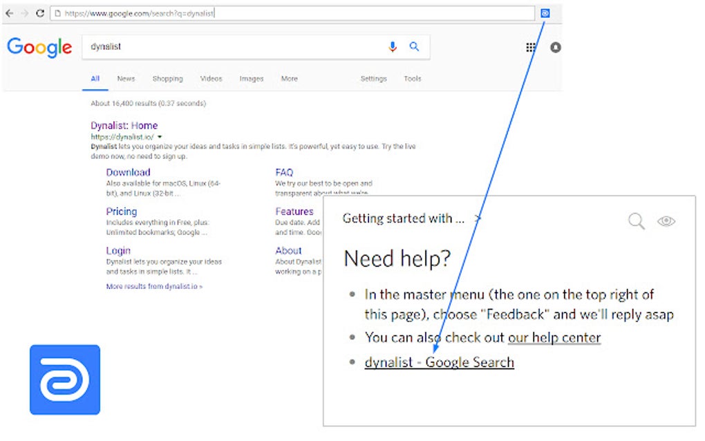 Clip To Dynalist Google Chrome 용 - 확장 프로그램 다운로드