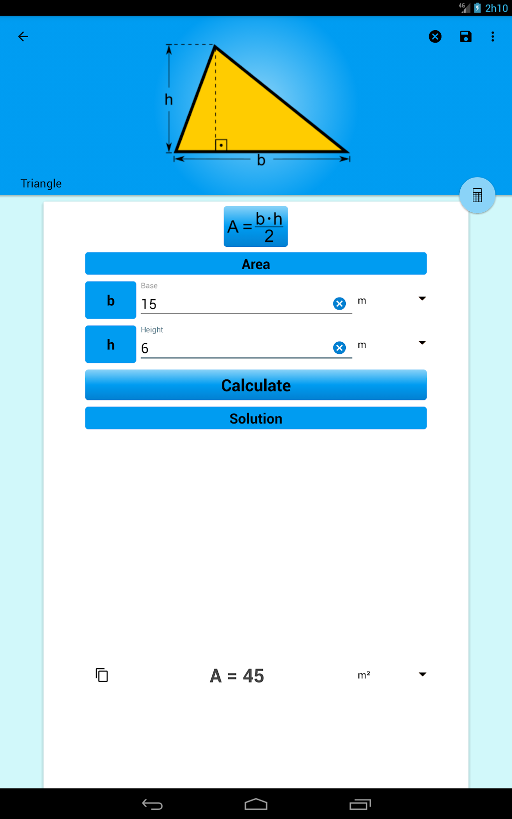 Geometry Formulas - Polygeom APK para Android - Descargar
