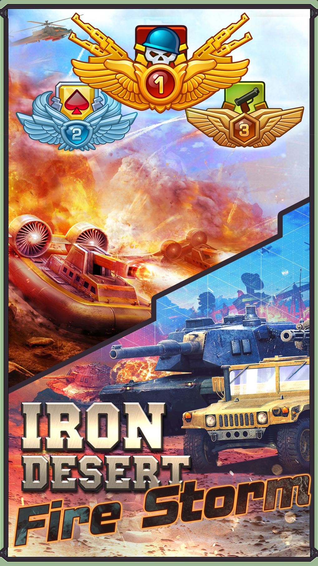 Iron Desert - Fire Storm for iPhone - Download