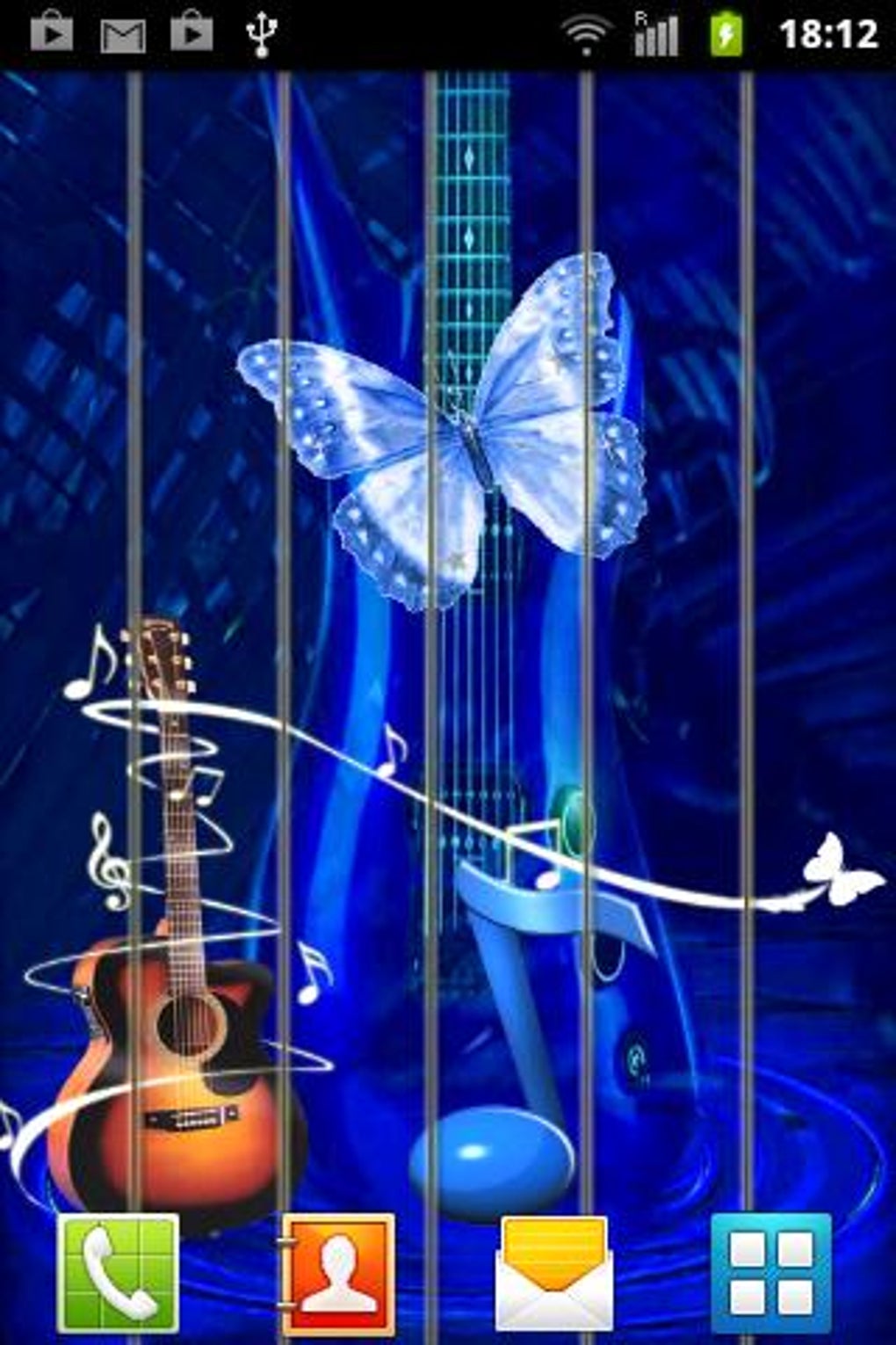 Android için Guitar Touch ( Play on Wallpaper ) APK - İndir