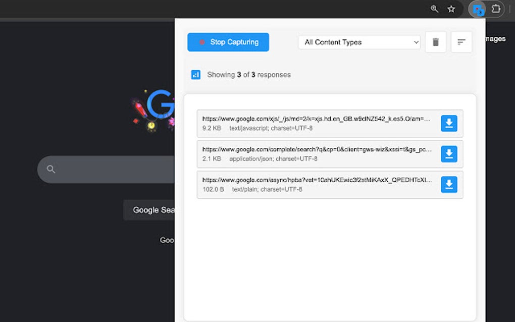 Web Resource Downloader per Google Chrome - Estensione Download