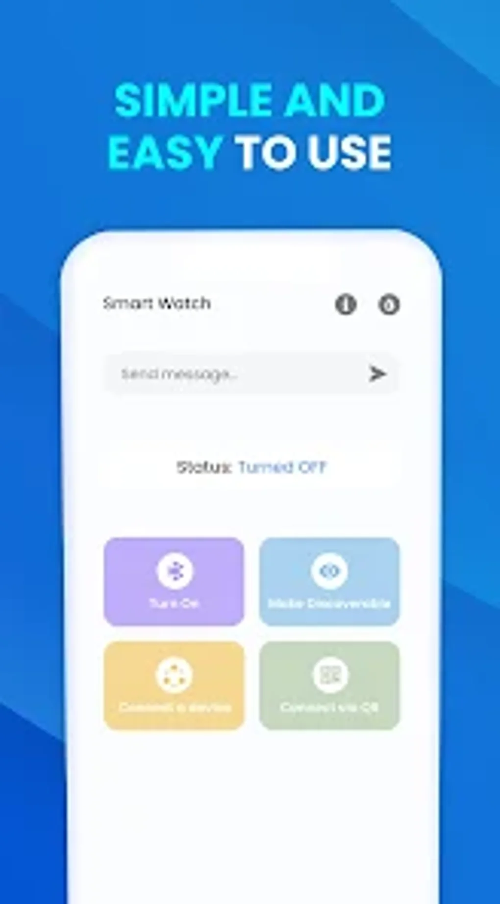 Smart watch app - bt notifier para Android - Descargar
