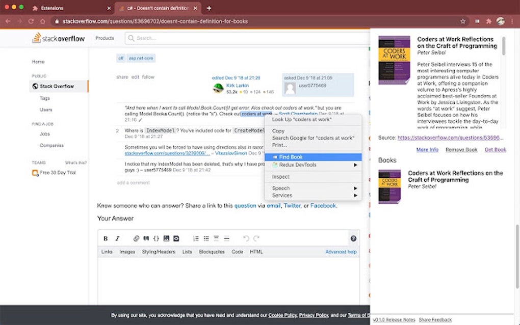Book Finder for Google Chrome - Extension Download