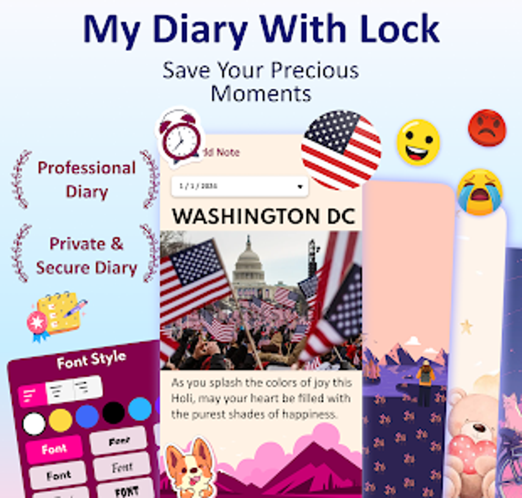 My Diary - Diary with Lock for Android - Download