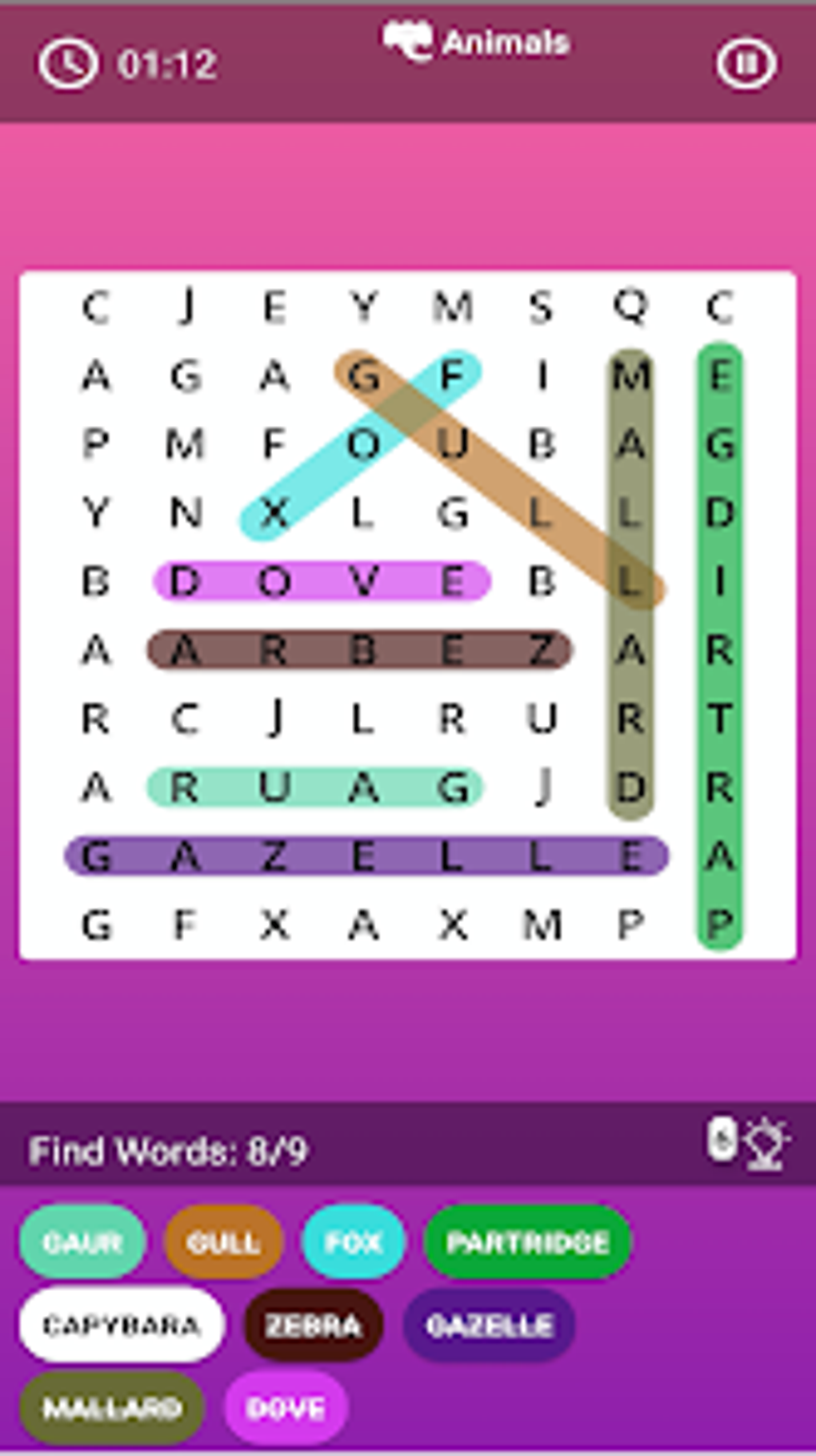 Word Search for Android - 無料・ダウンロード