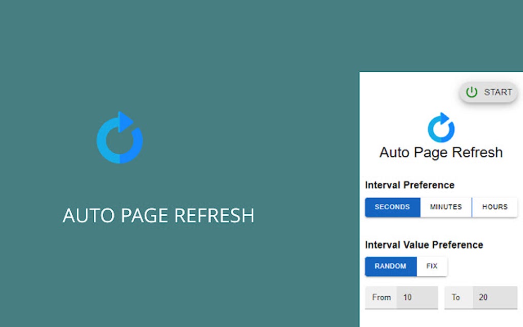 Auto Page Refresh para Google Chrome - Extensión Descargar