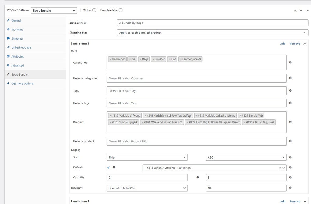 Bopo 8211 WooCommerce Product Bundle Builder for WordPress - Download