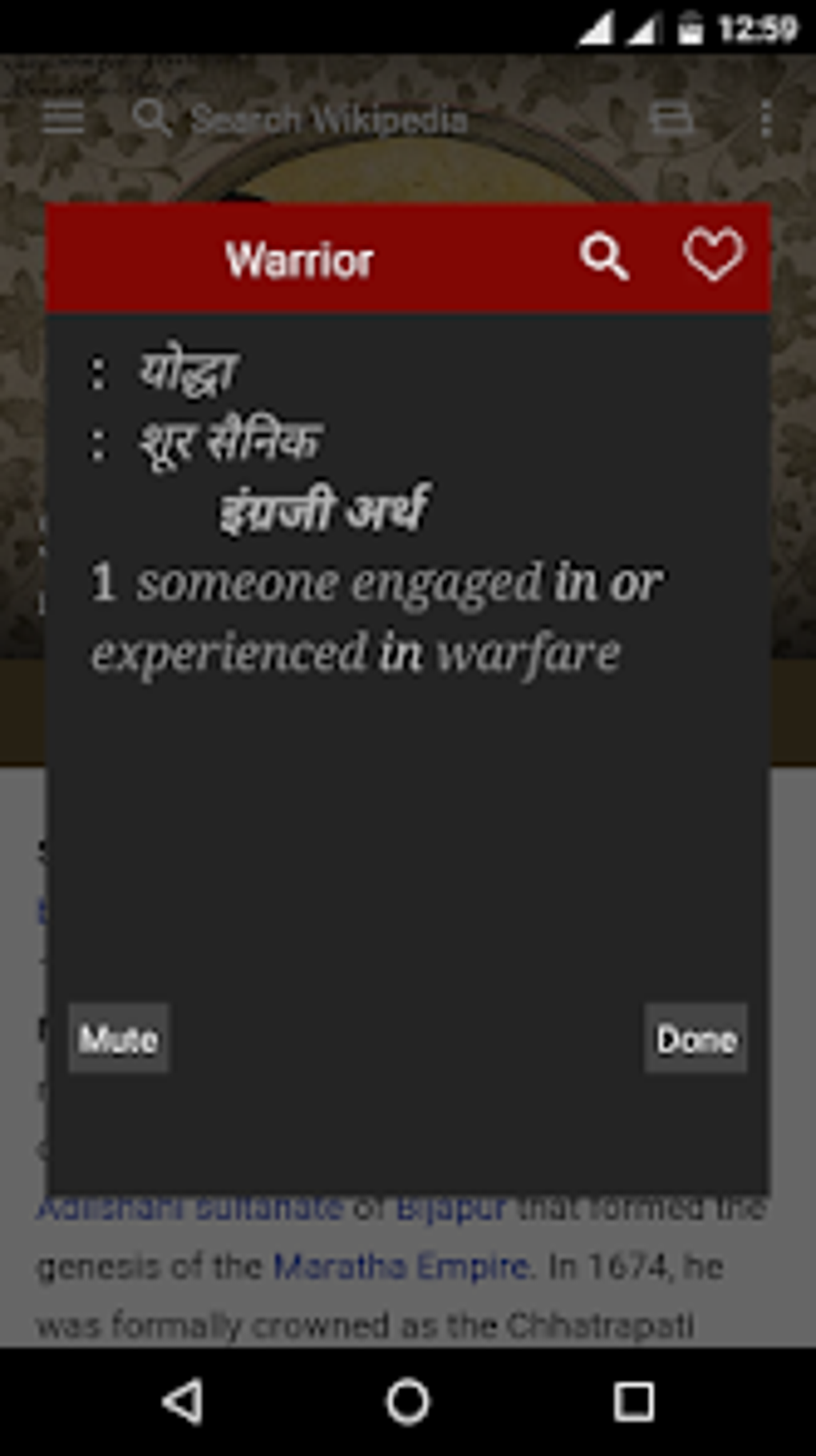 Big Marathi Dictionary for Android - Download