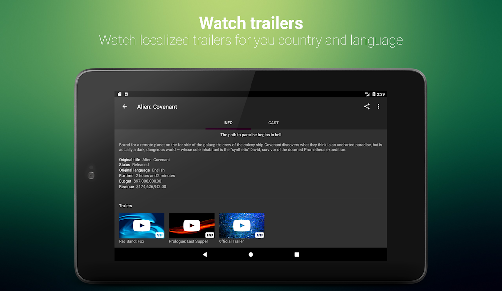 Movie TV Guide for Android - Download