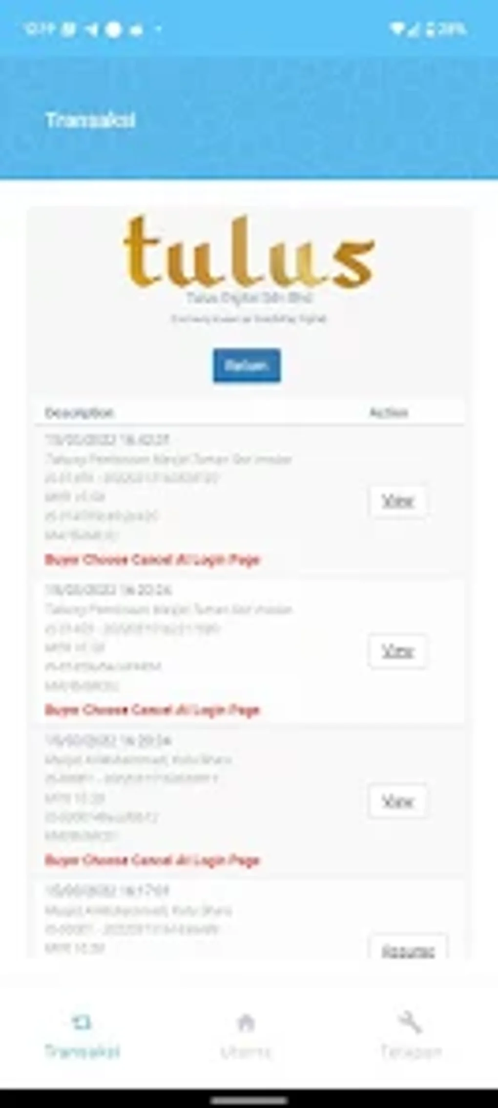 Android 용 Tulus - Zakat Sedekah Online - 다운로드