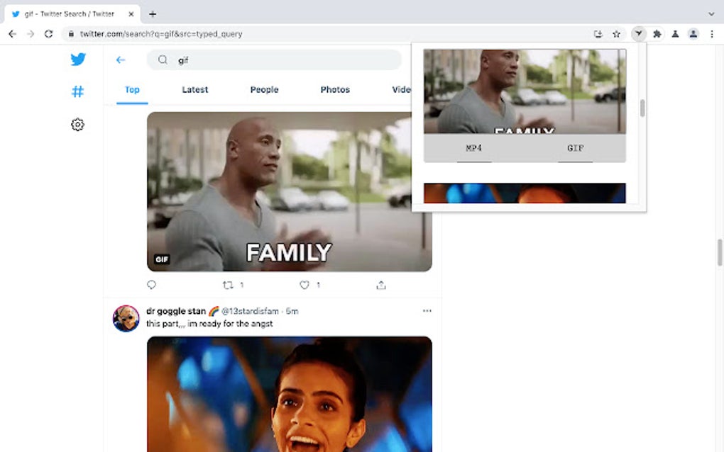Giffy Bird for Google Chrome - Extension Download