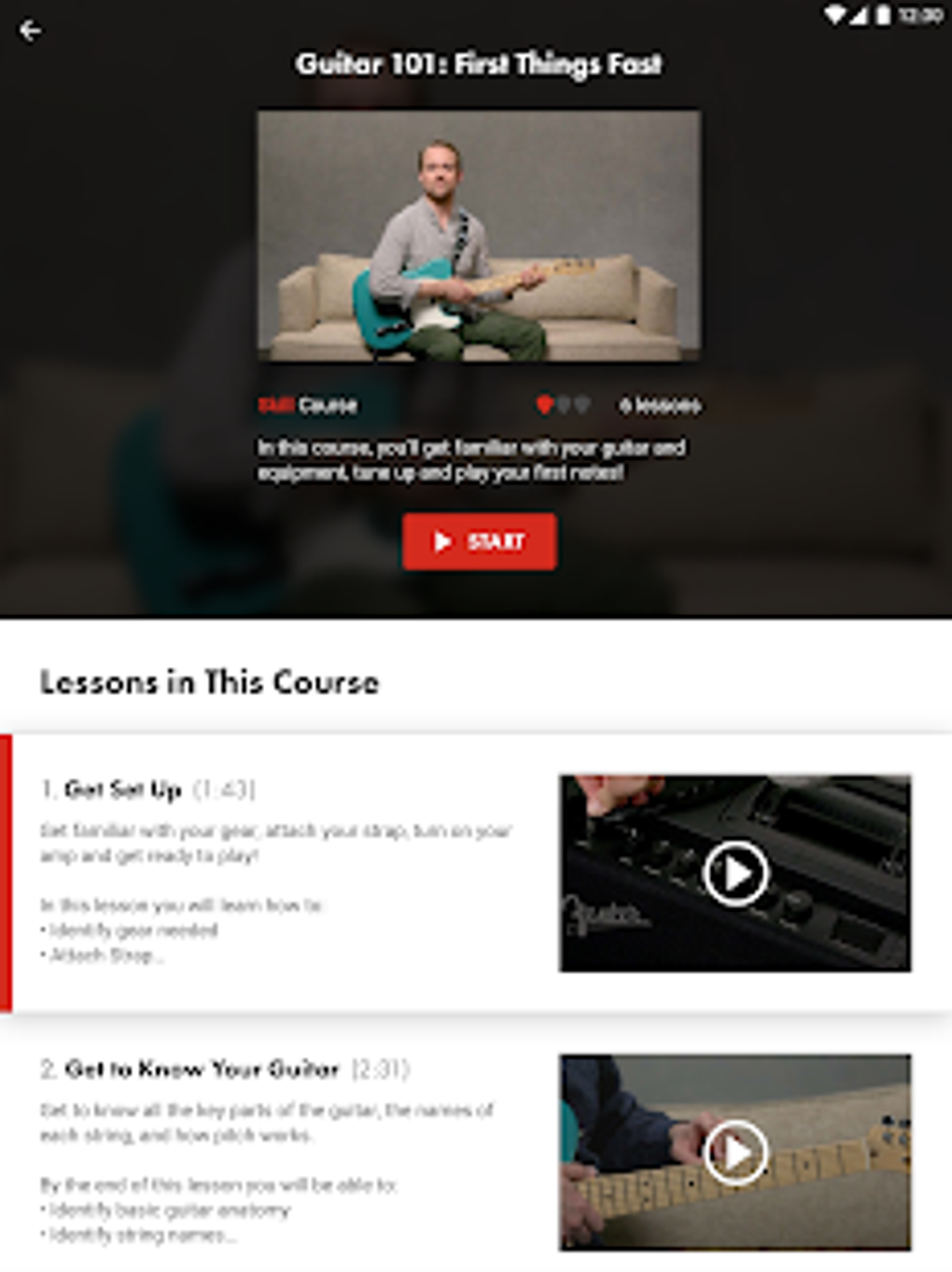 Guitar Lessons Bass Ukulele Fender Play APK for Android - Download