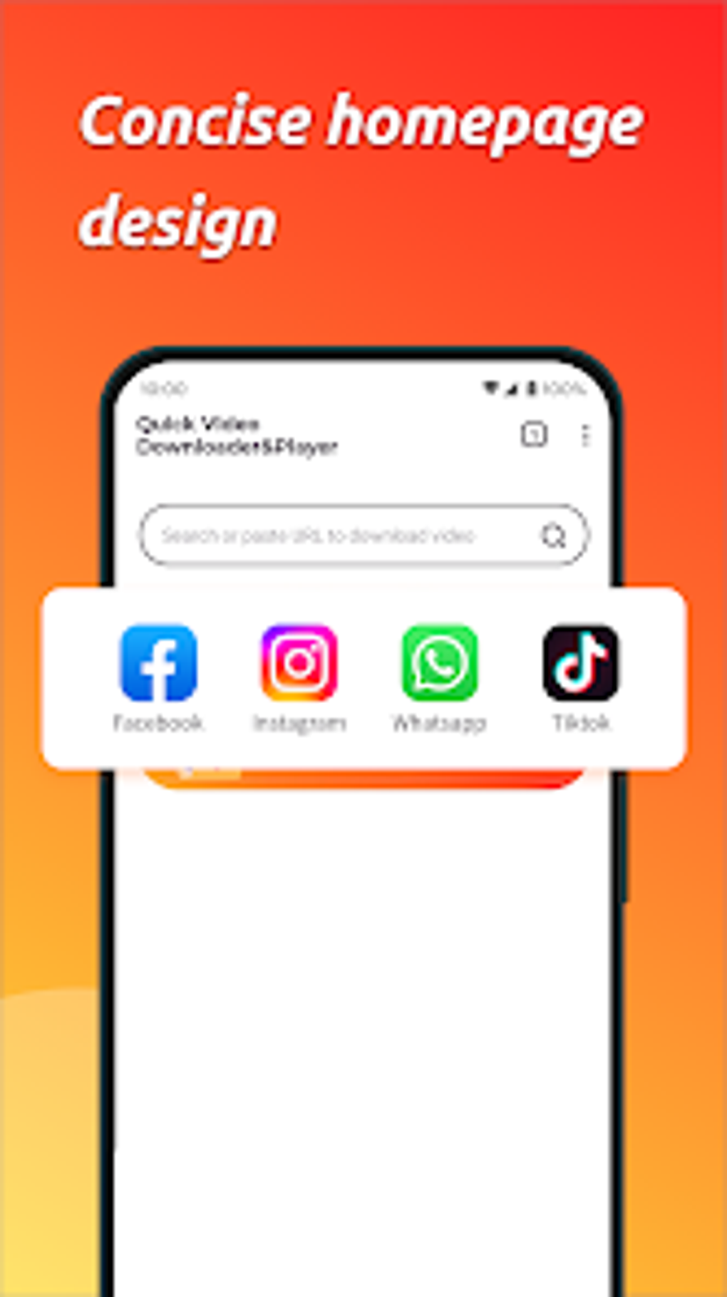 Quick Video DownloaderPlayer for Android - Download