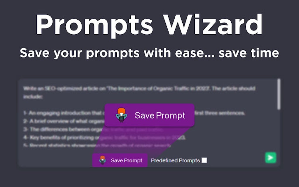Prompts Wizard para Google Chrome - Extensión Descargar Prompts Wizard para Google Chrome - Extensión Descargar