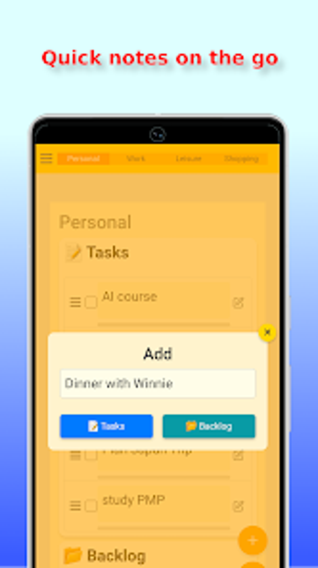 Sunny Tasks para Android - Descargar