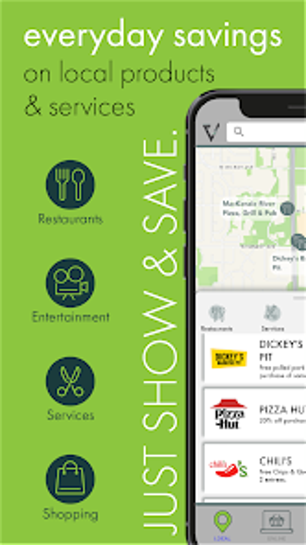 Vertical Discounts for Android - Download