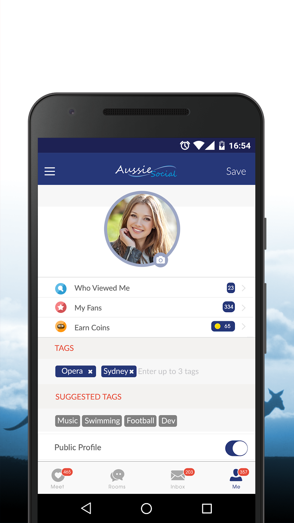 Aussie Mingle: Meet Singles for Android - Download