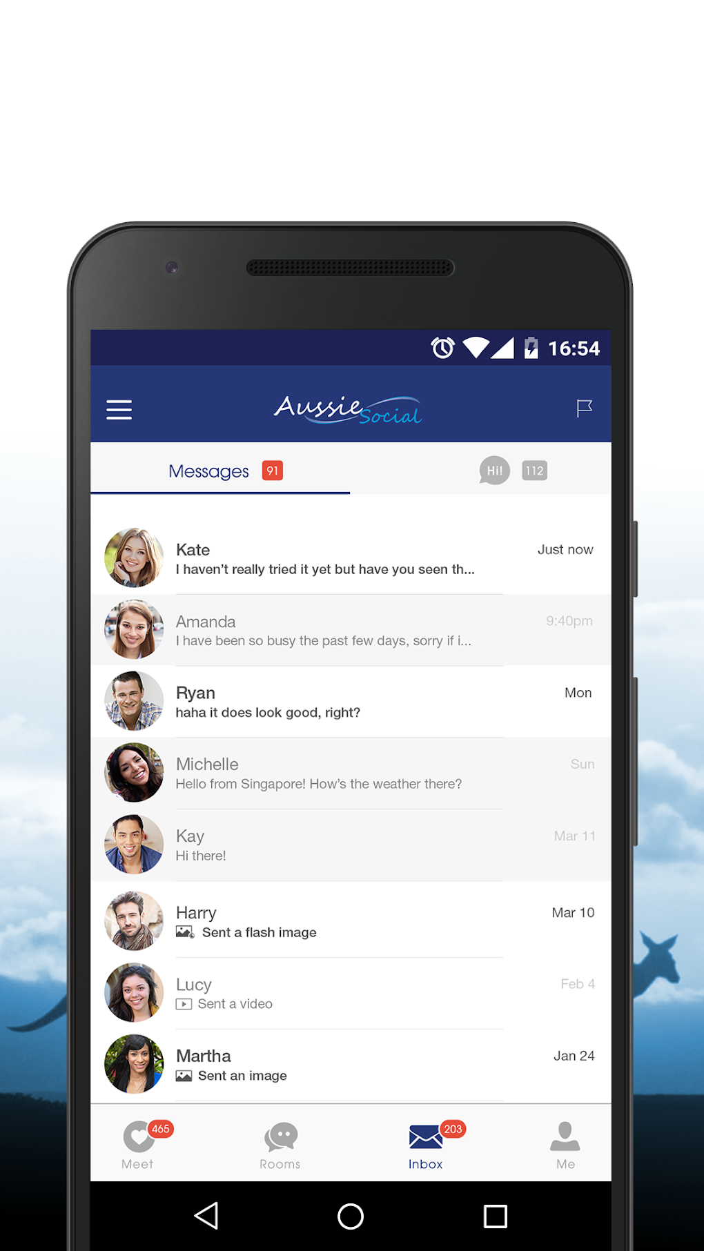 Aussie Mingle: Meet Singles for Android - Download