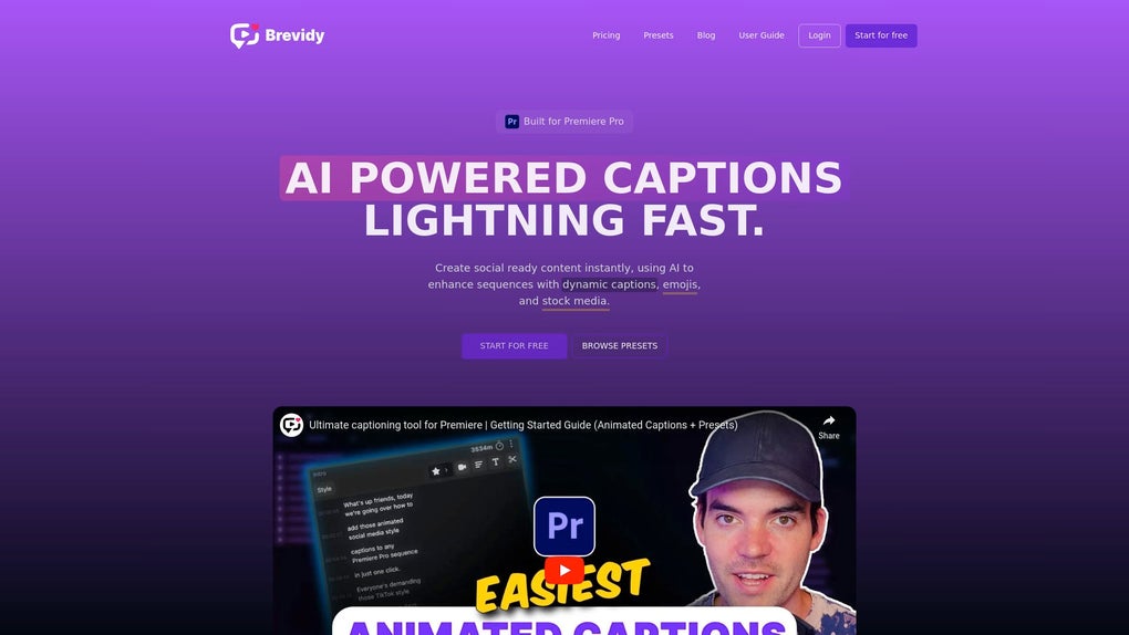 Brevidy for AI Text generator & editor: review, features & use cases