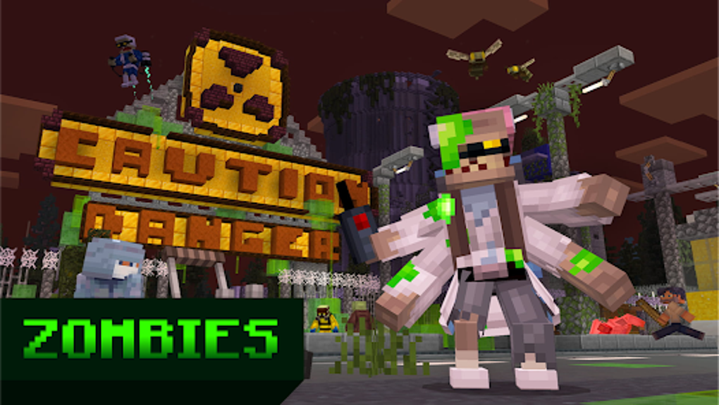 Zombies for minecraft для Android — Скачать