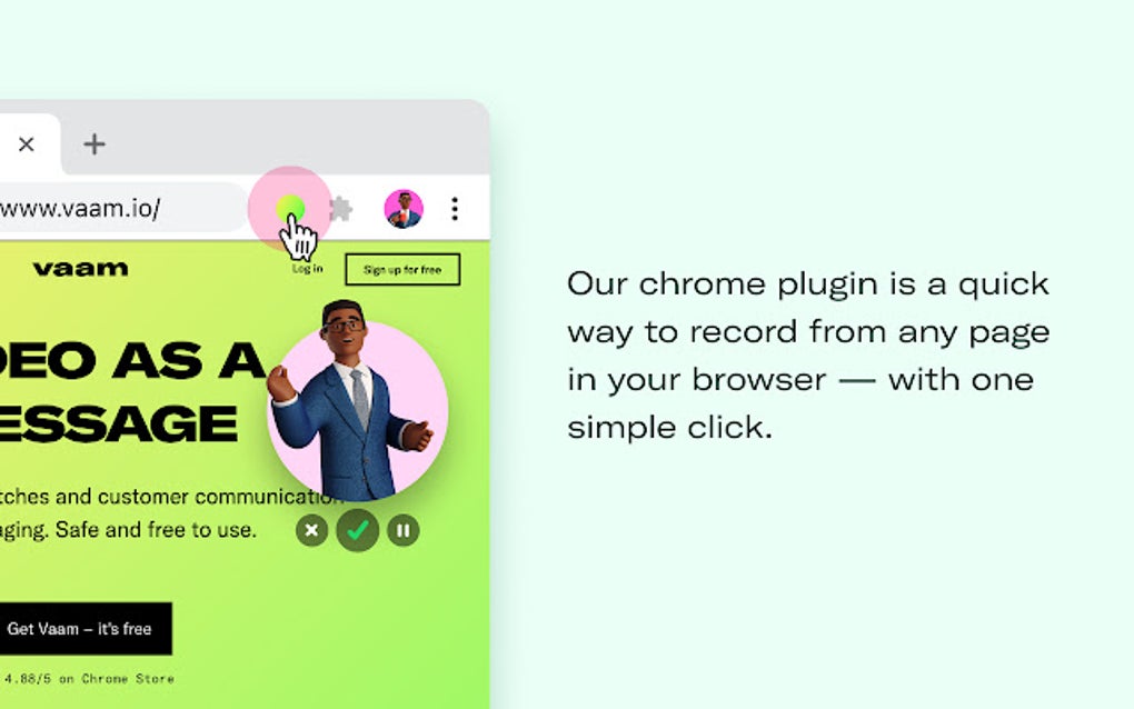 Vaam - Free Video and Screen Recorder for Google Chrome - Extension ...