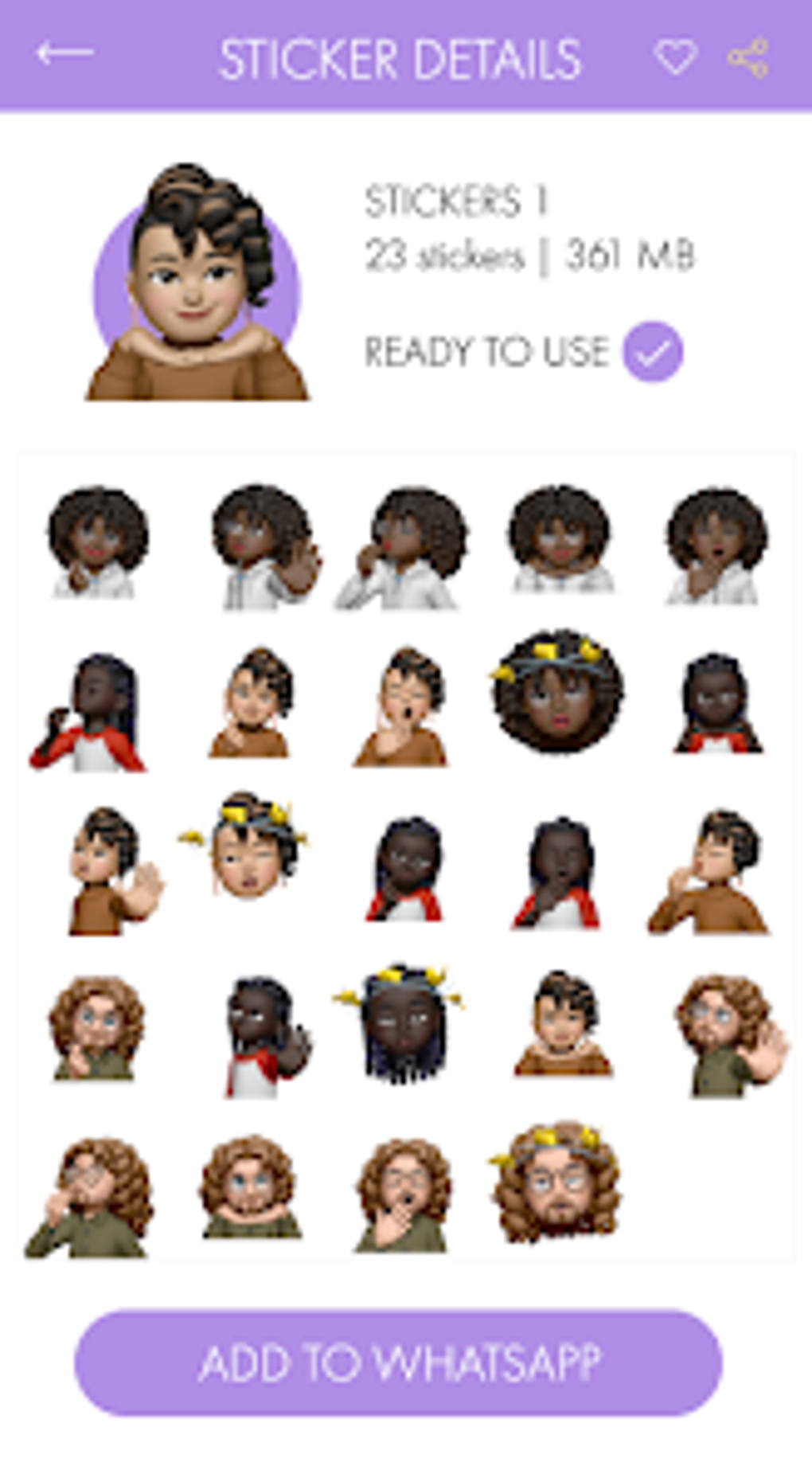 Memoji - Stickers for WhatsApp für Android - Download