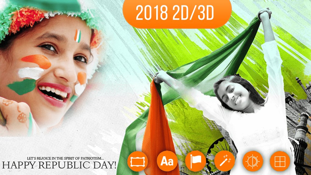 Republic Day Photo Frames para iPhone - Descargar