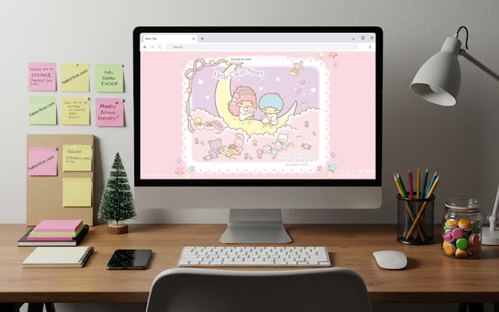 Little Twin Stars Wallpaper para Google Chrome - Extensión Descargar