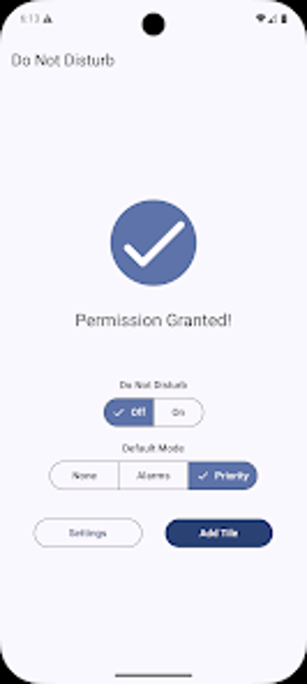 Simple DND -- Do Not Disturb pour Android - Télécharger