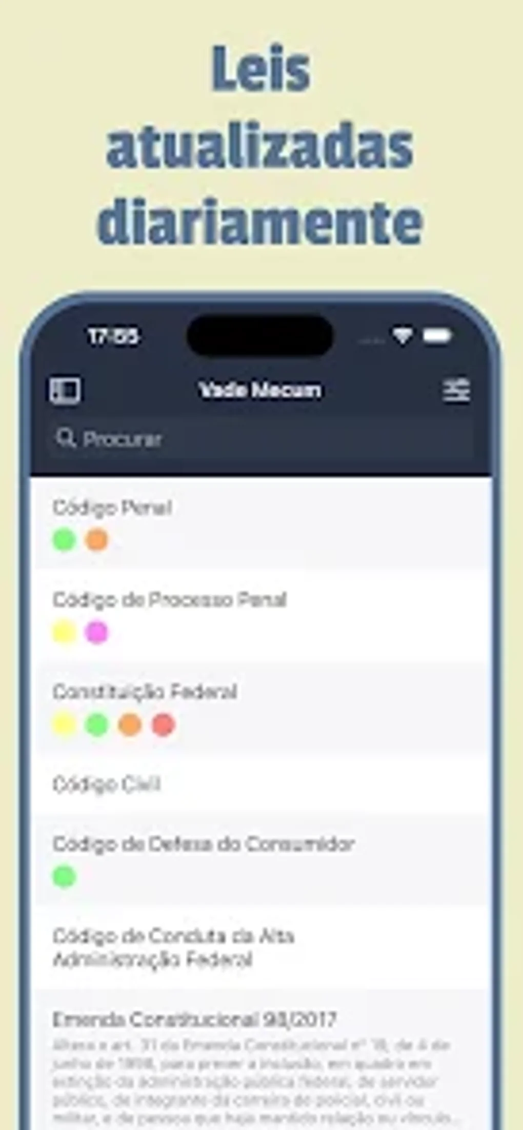 Android 용 Vade Mecum 2024 Direito Leis - 다운로드