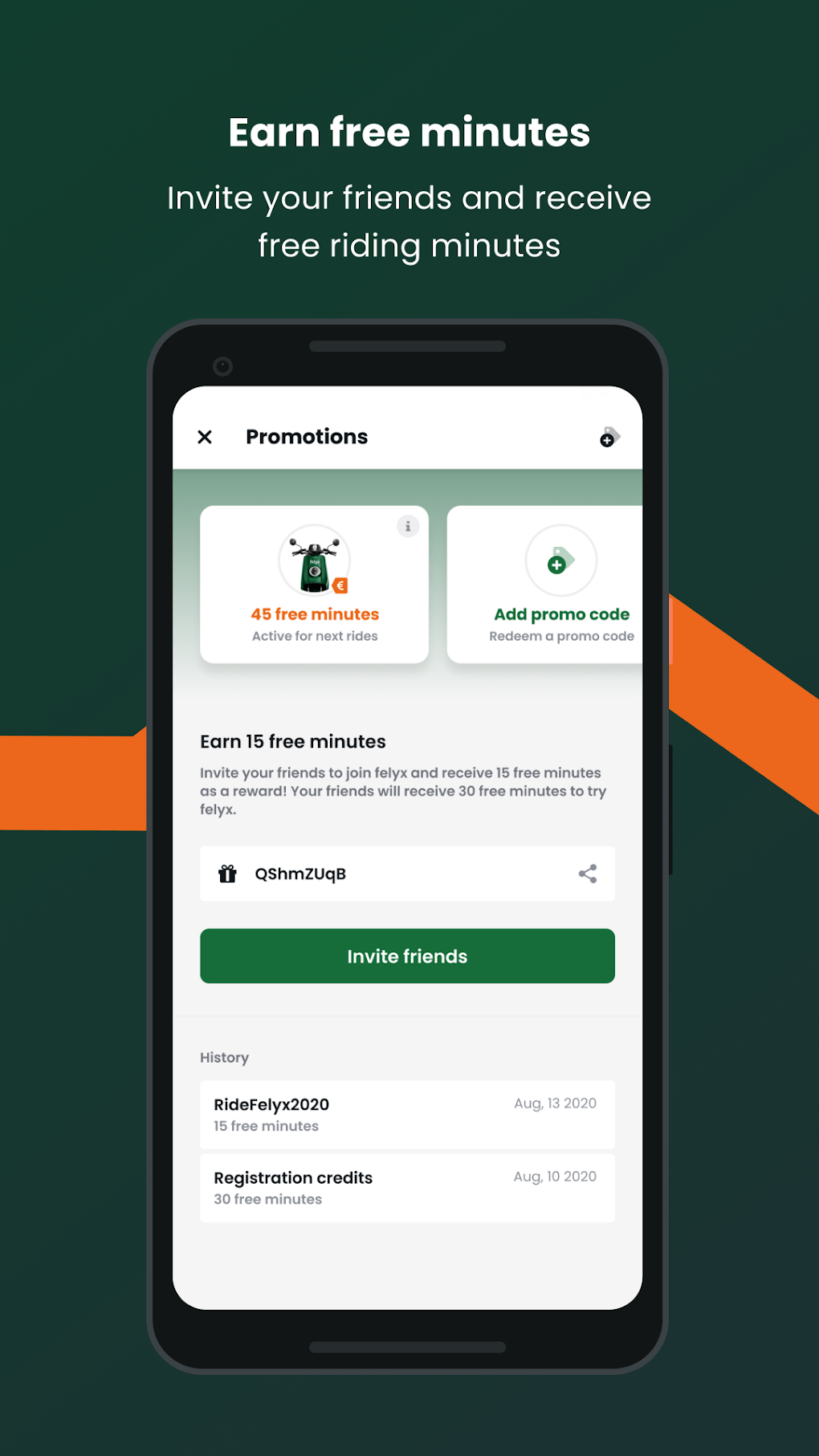 felyx e-scooter sharing para Android - Descargar