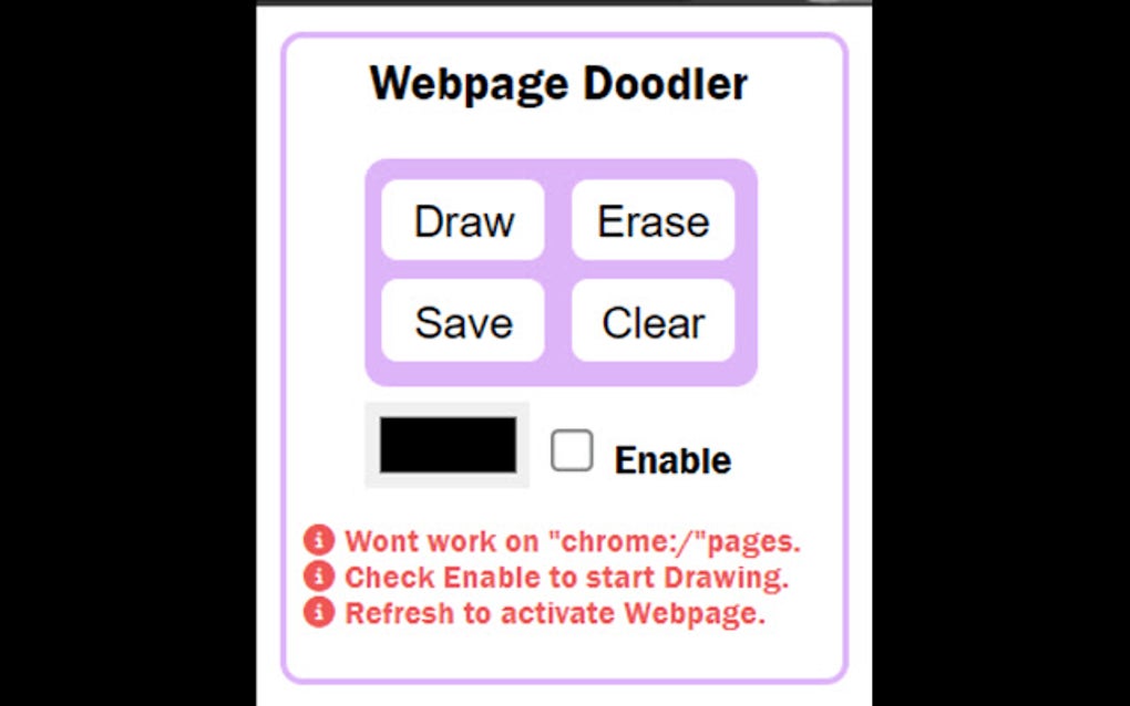 Webpage Doodler para Google Chrome - Extensión Descargar