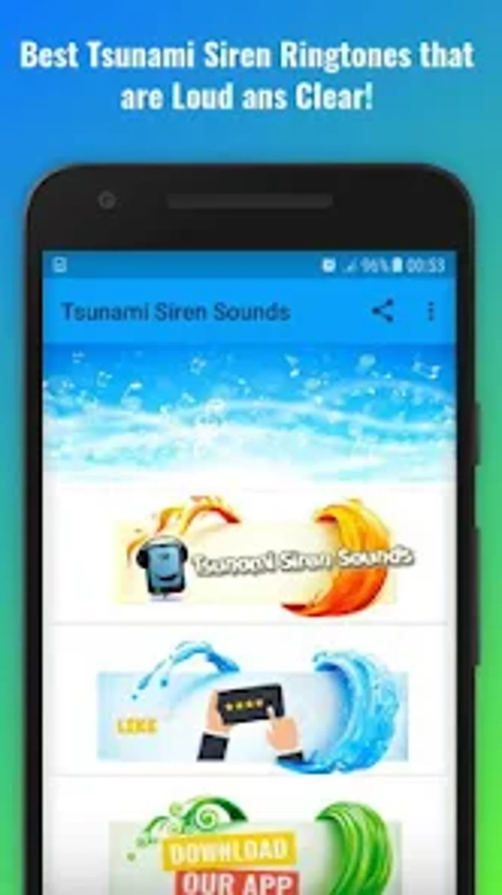 Tsunami Siren Sounds para Android - Descargar