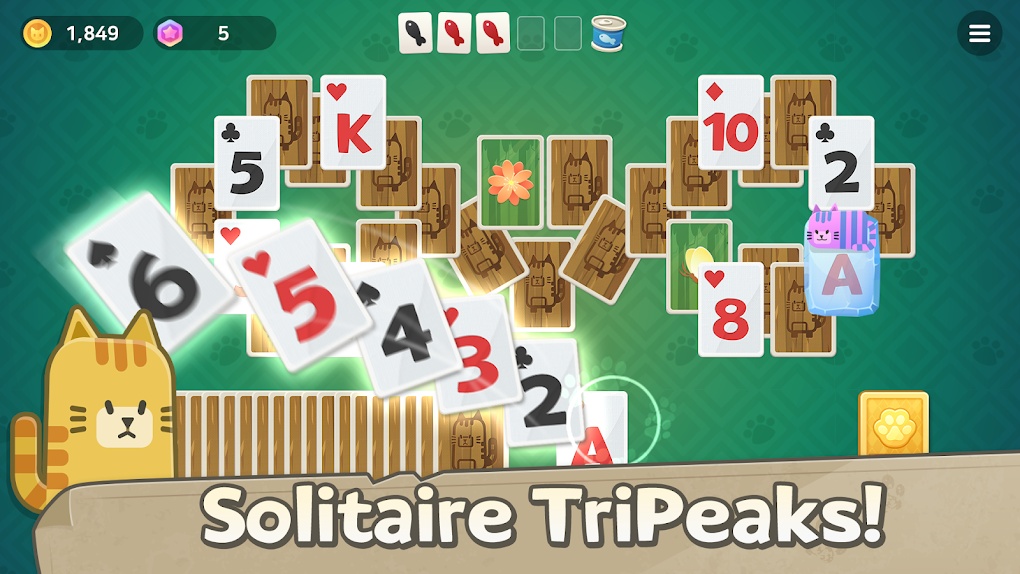 Solitaire Cat Islands-TriPeaks for Android - Download