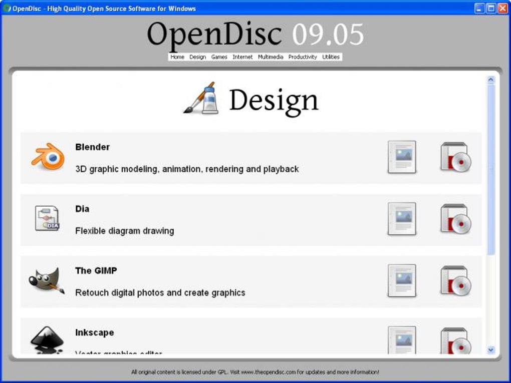 OpenDisc - Descargar
