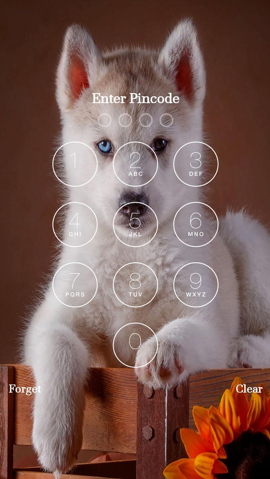 Puppy Dog Lock Screen for Android - Download