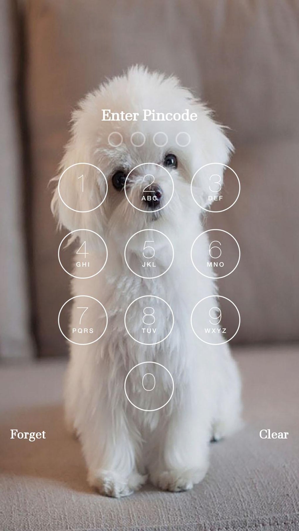 Puppy Dog Lock Screen for Android - Download