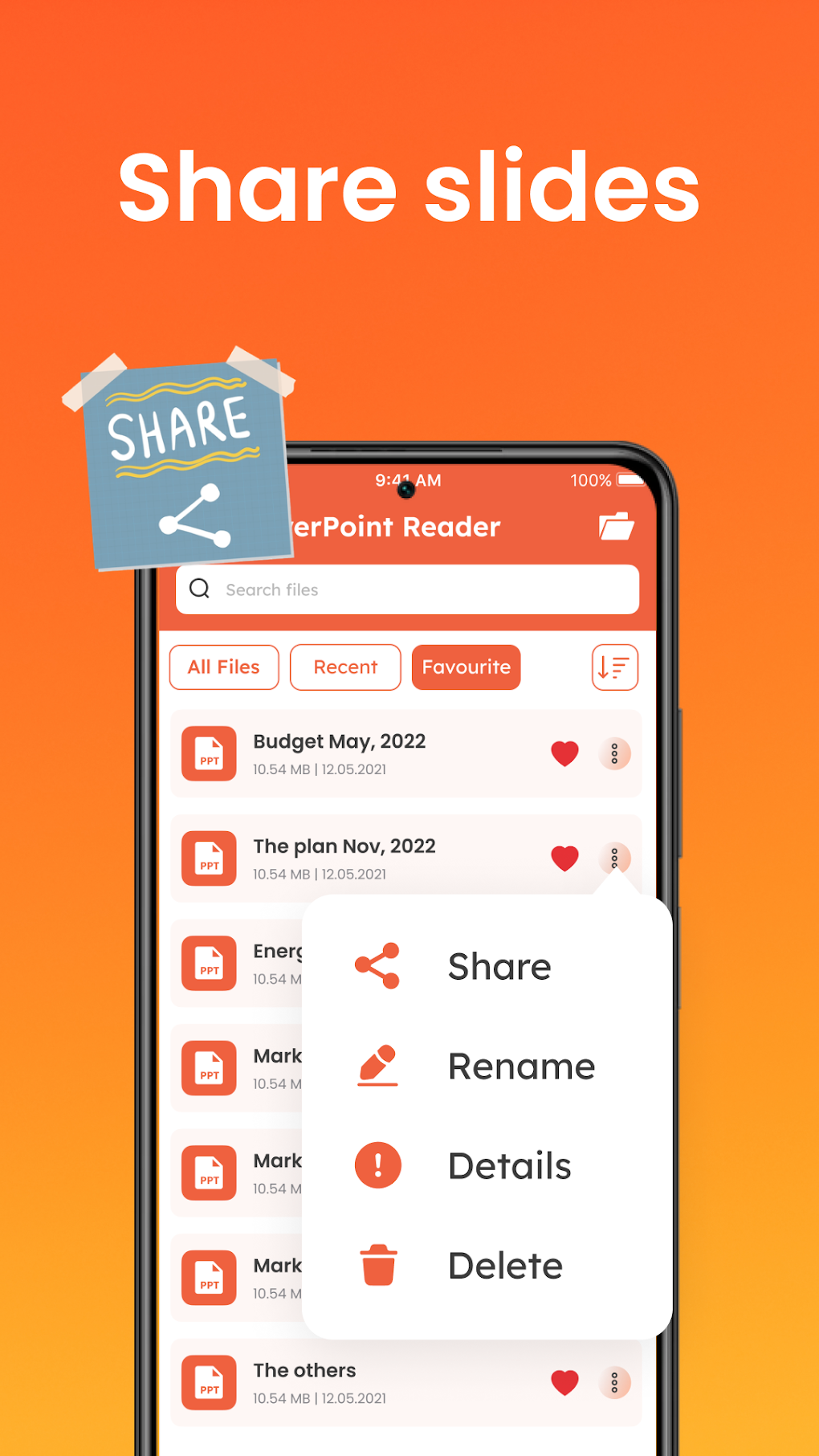 Powerpoint Reader: View Slide para Android - Descargar