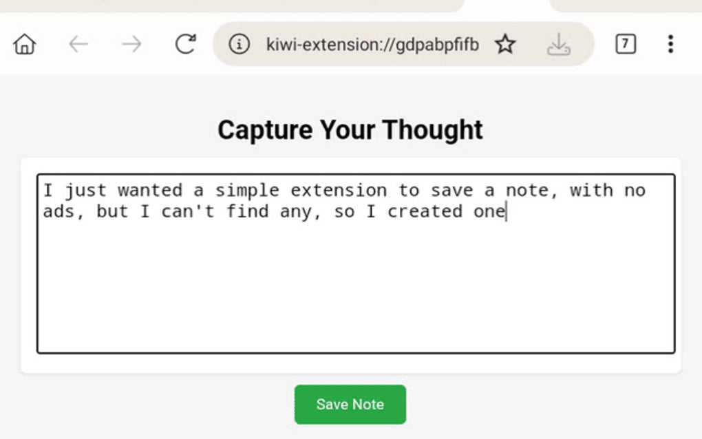 Simple Note Google Chrome 용 - 확장 프로그램 다운로드